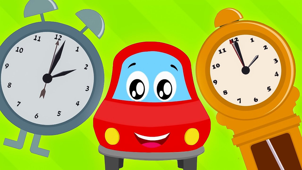 Time Song + More Kids Learning Videos & Kindergarten Rhymes - YouTube
