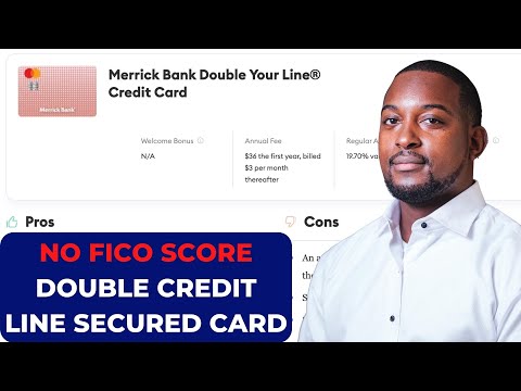 No FICO Score - Double Credit Line Secured Card By Merrick Bank Review ...