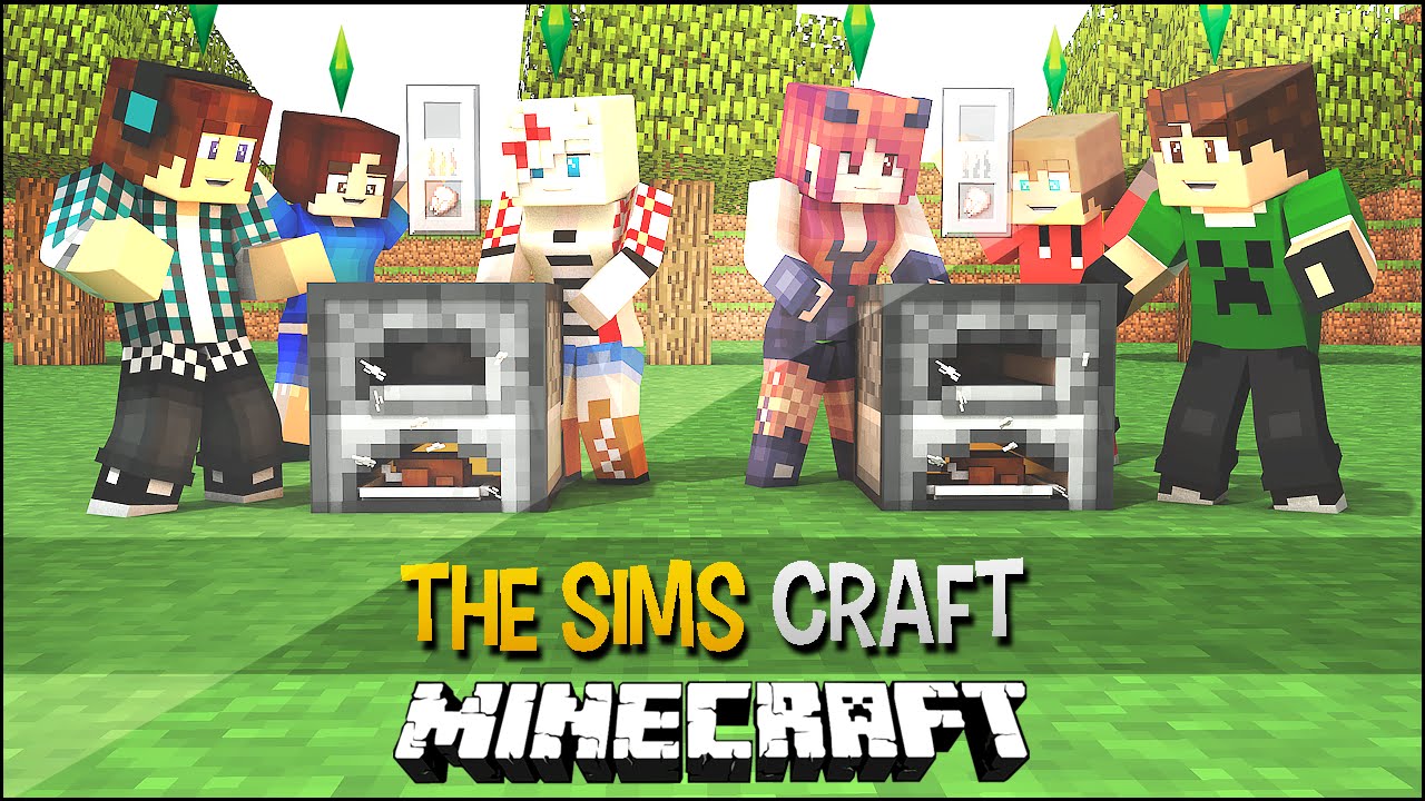 The Sims Craft Ep.51 - A Melhor Cozinheira!! Competição Entre Familias ...