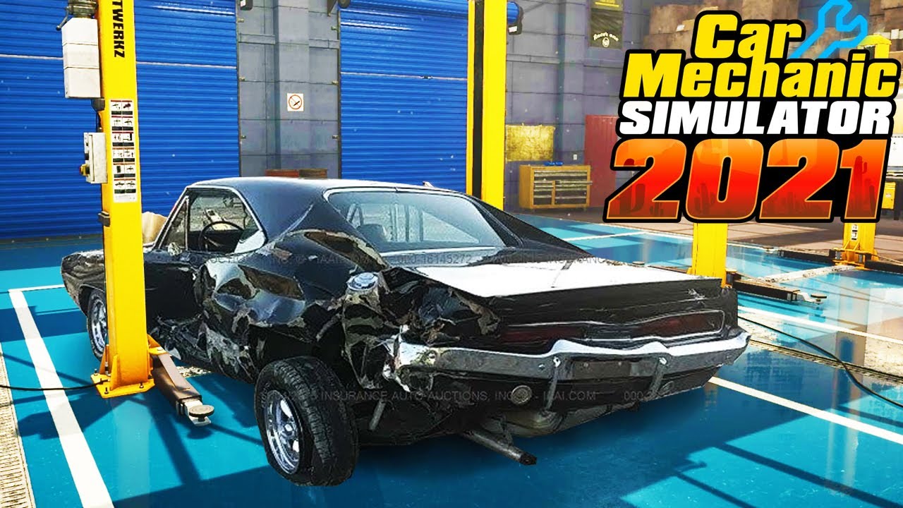 Реставрация Dodge Charger 1970 - Car Mechanic Simulator 2021 #133 - YouTube