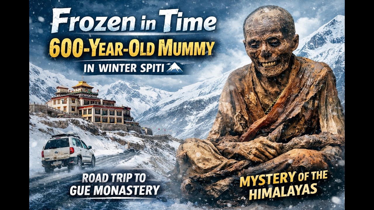600-Year-Old Naturally Preserved Mummy | Gue Monastery, Spiti, India ...