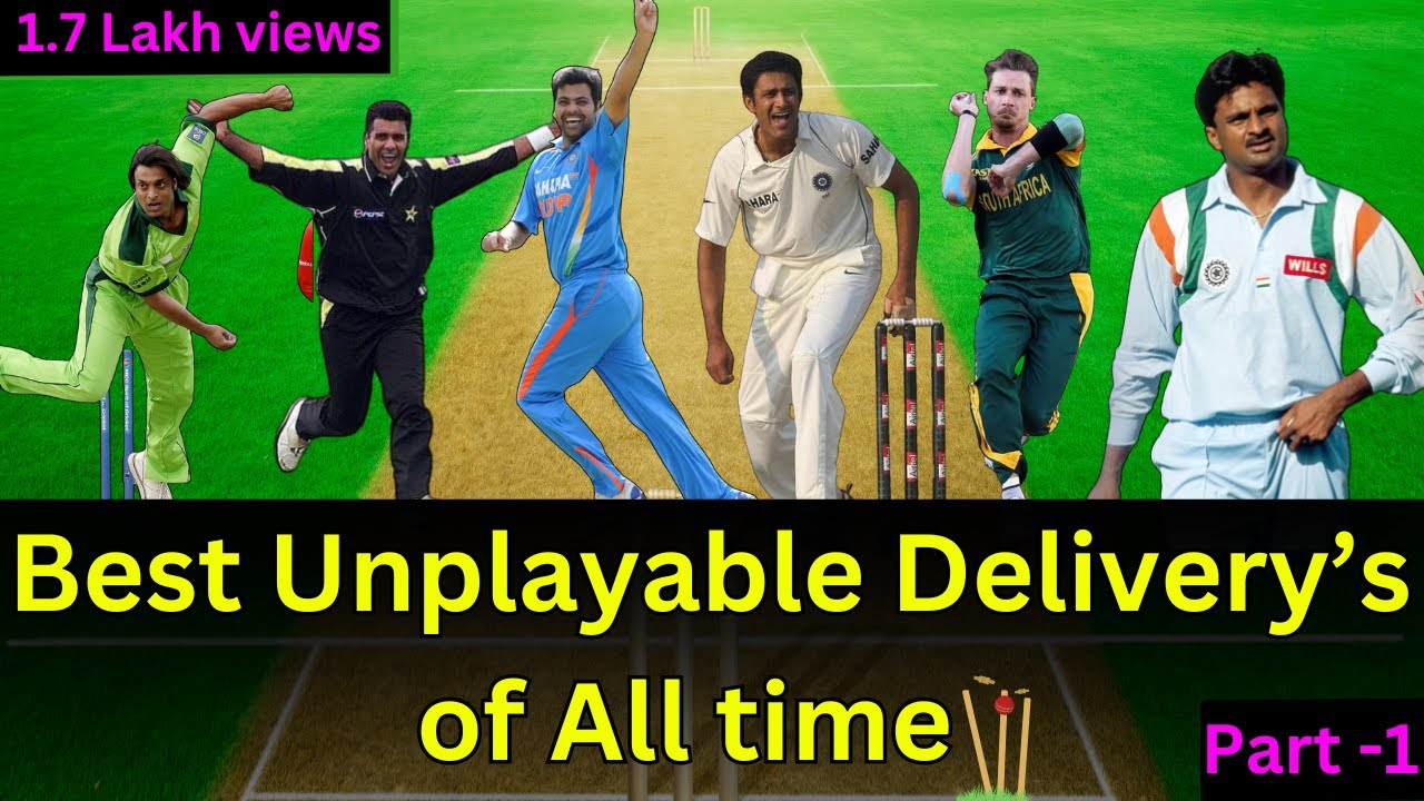 14 Best Unplayable Delivery’s of All time | #cricket - YouTube