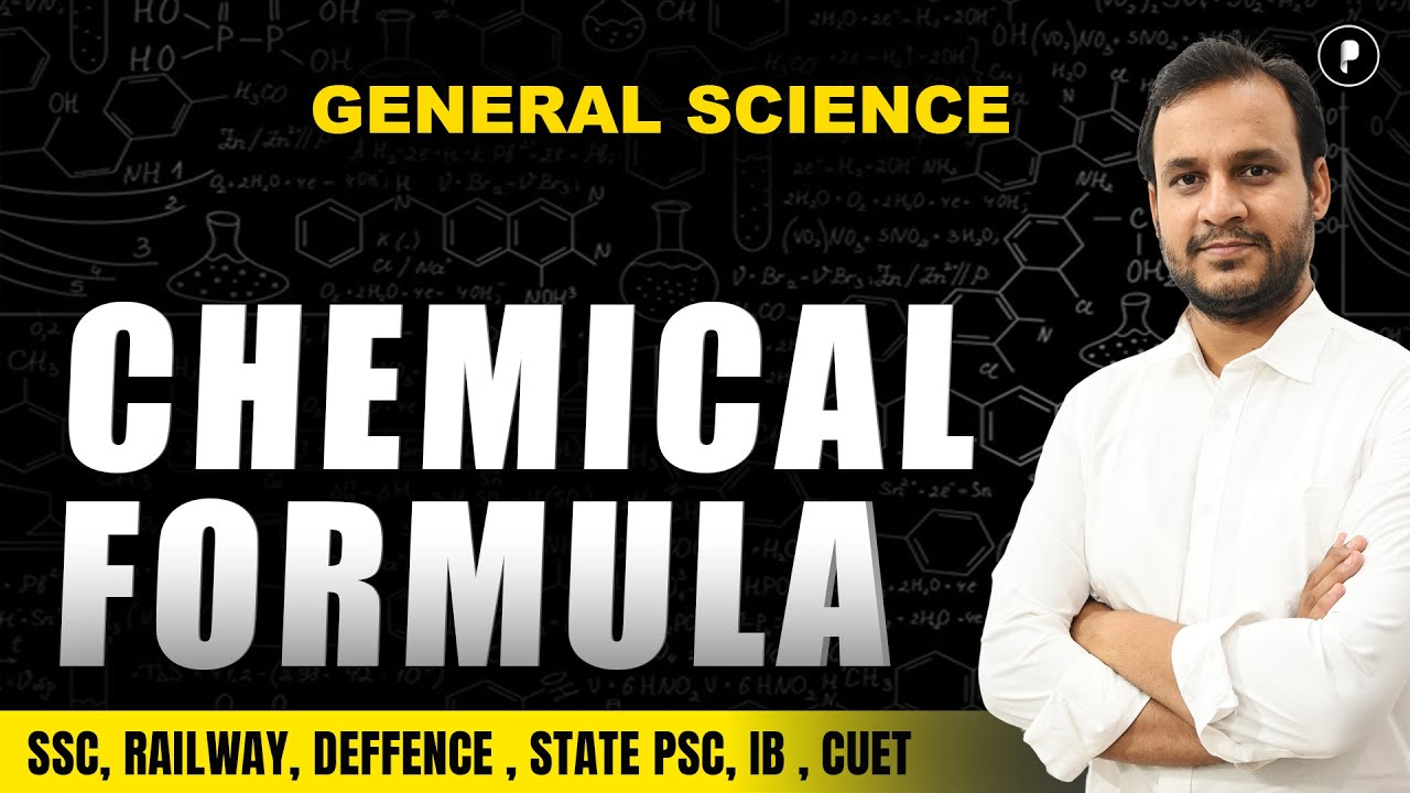 Chemical Formula for All Competitive Exams | General Science | 500 MCQ ...