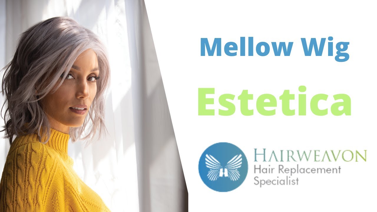 Mellow Wig by Estetica | Syntehtic | Colour Shown Chromert1B - YouTube