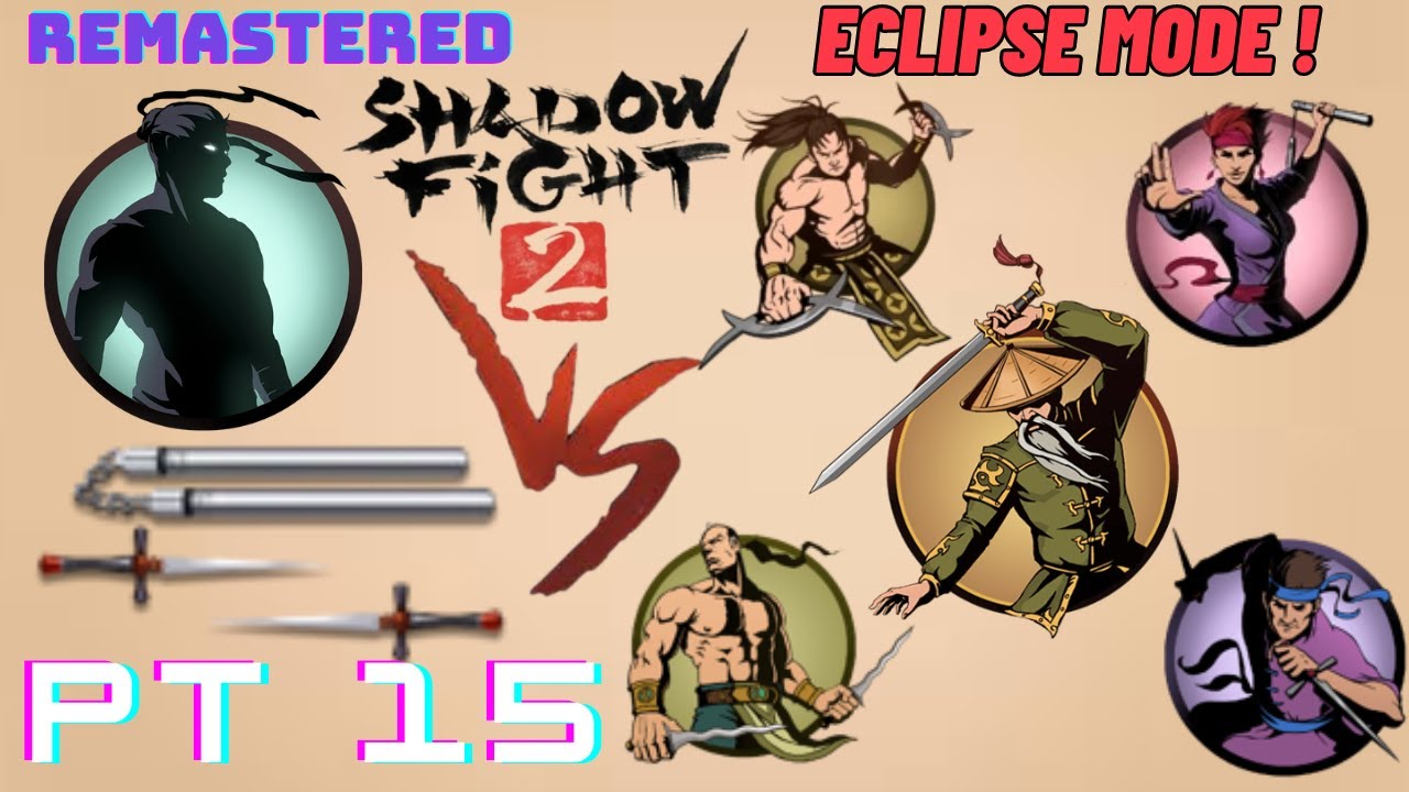 Shadow Fight 2 | Gameplay Walkthrough Part 15 [REMASTERED + Eclipse Mode] - Act 2&3 / Defeat ...