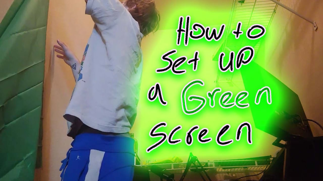 How To Set Up a Green Screen in 2022 - YouTube