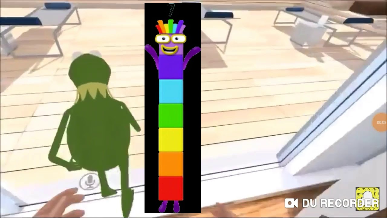Numberblock 7 fall off a tower - YouTube