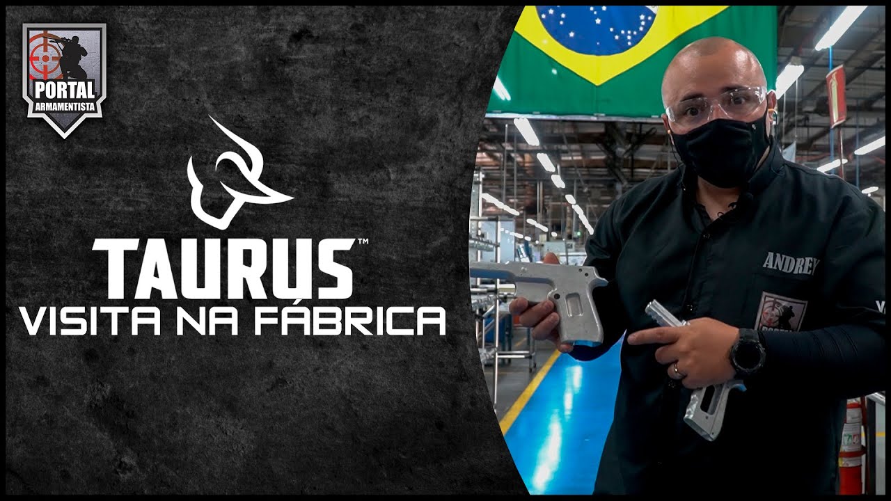 COMO É FEITA UMA ARMA! VISITA FÁBRICA DA TAURUS - YouTube