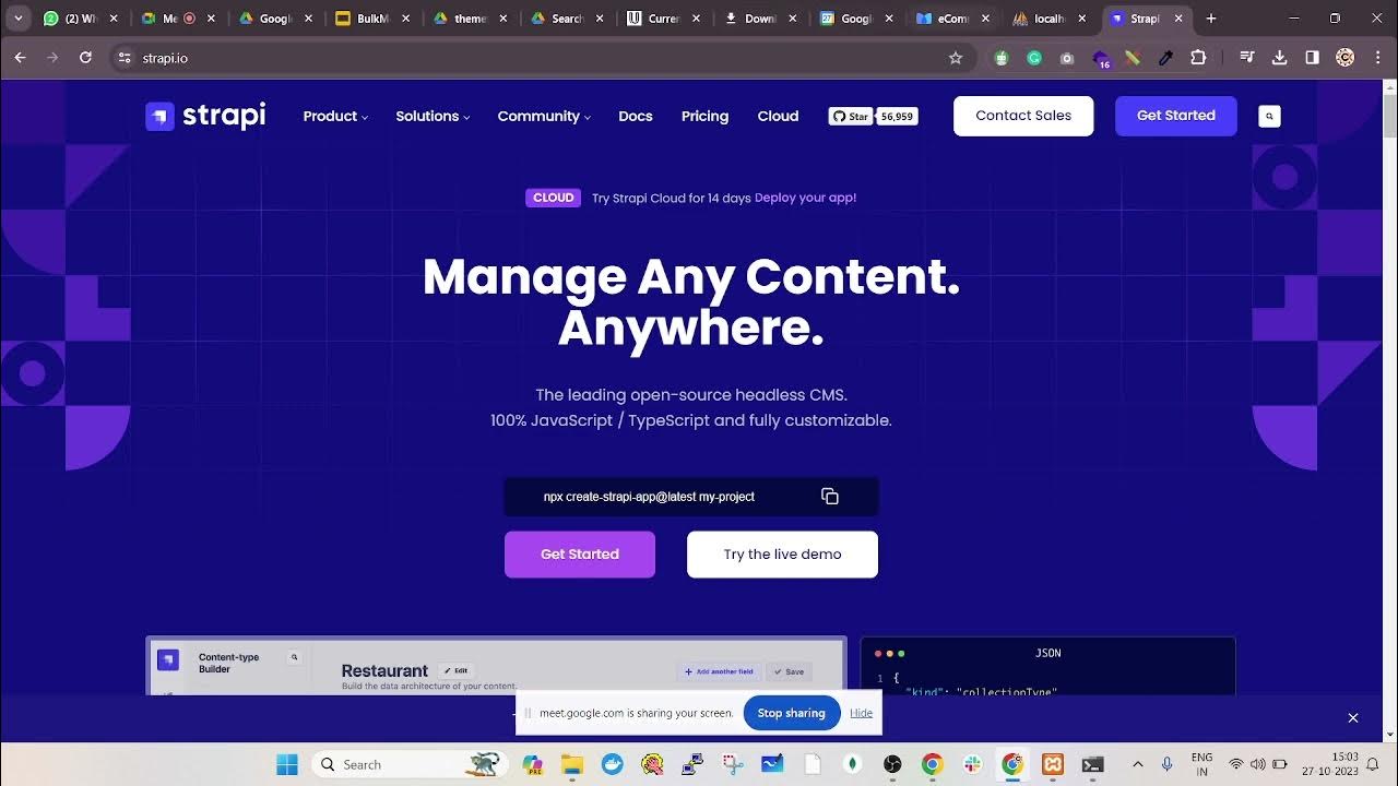 How to install Strapi CMS with Documentation Plugin - YouTube