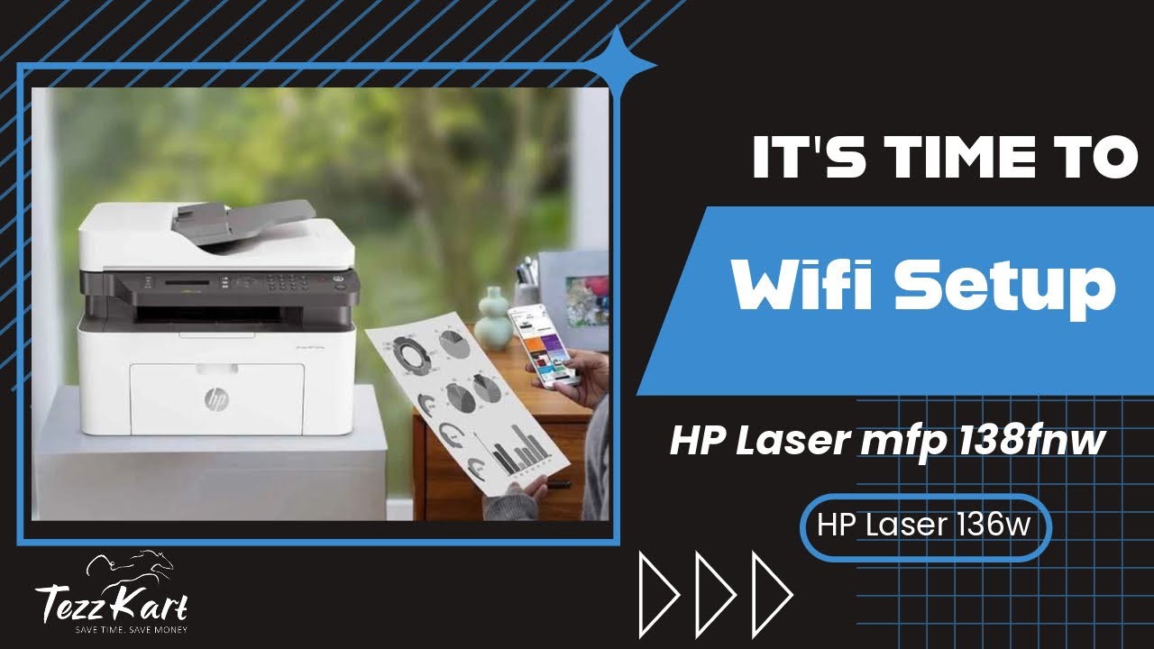 Hp 136w | hp Laser MFP 138fnw Wifi Setup | Network Setup - YouTube