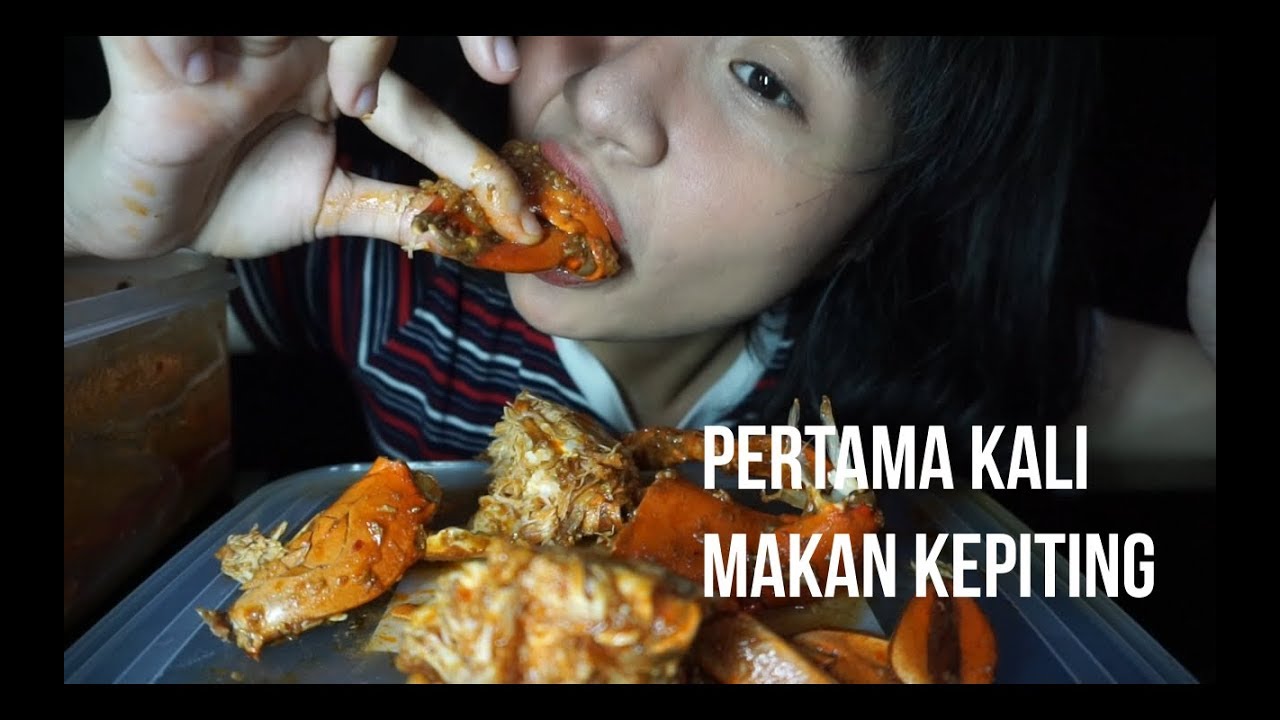 Pertama Kali Makan Kepiting. YA TUHANNNNNNNNNNNN :') - YouTube