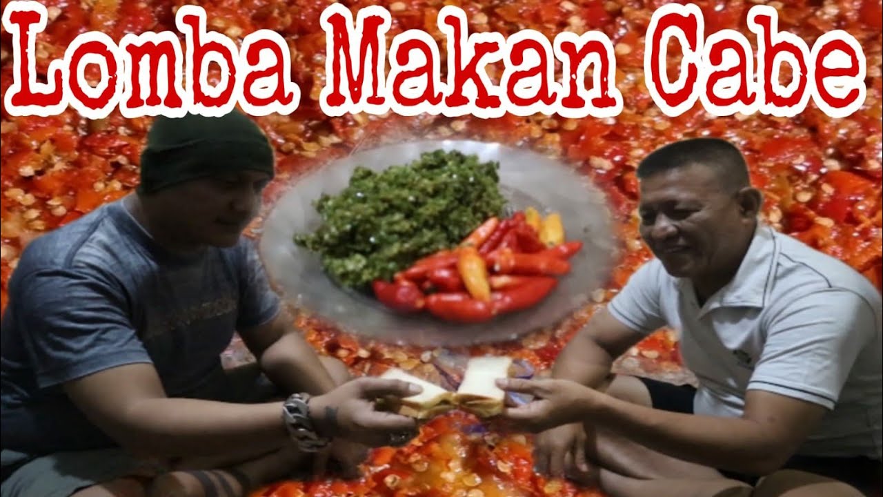 LOMBA MAKAN SAMBEL CABE RAWIT,,,BALI LAWAN GUNUNG KIDUL - YouTube