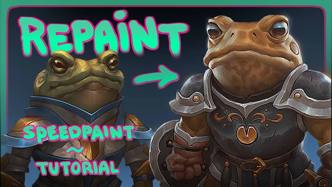 Repaint (speedpaint ~ tutorial) - YouTube