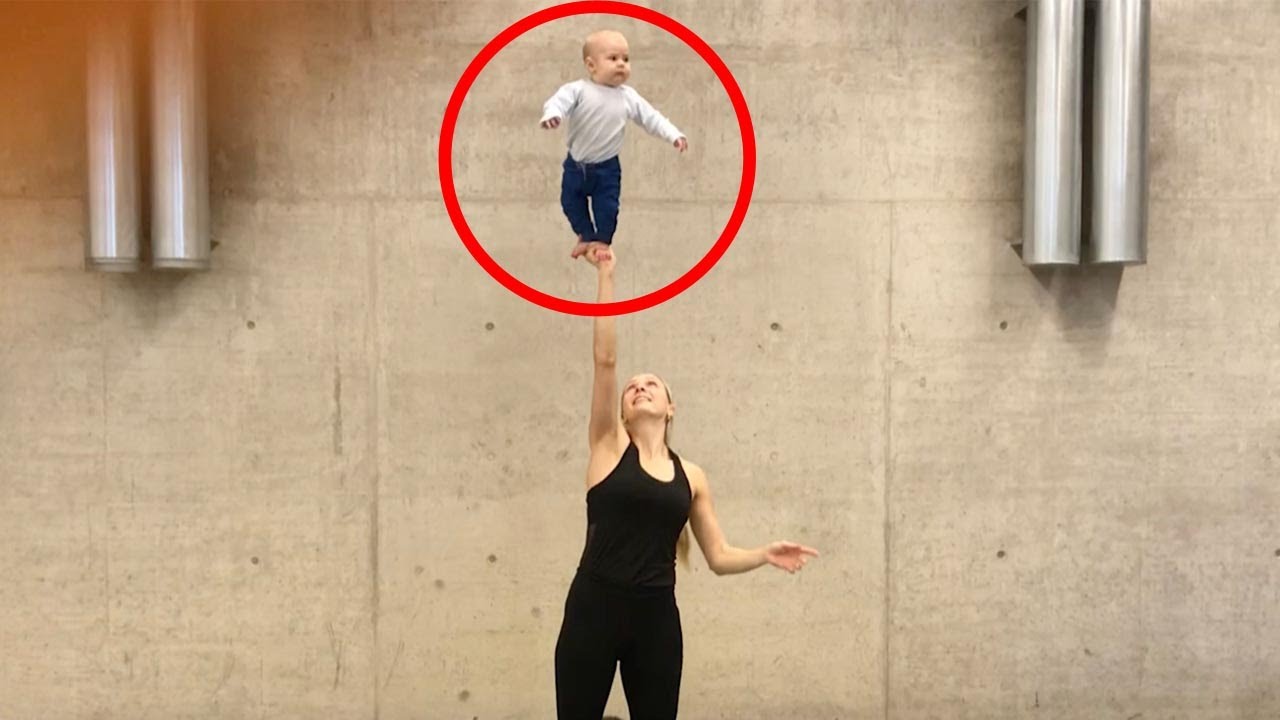Toddlers Are Acrobatic Masters With Impressive Balance - YouTube