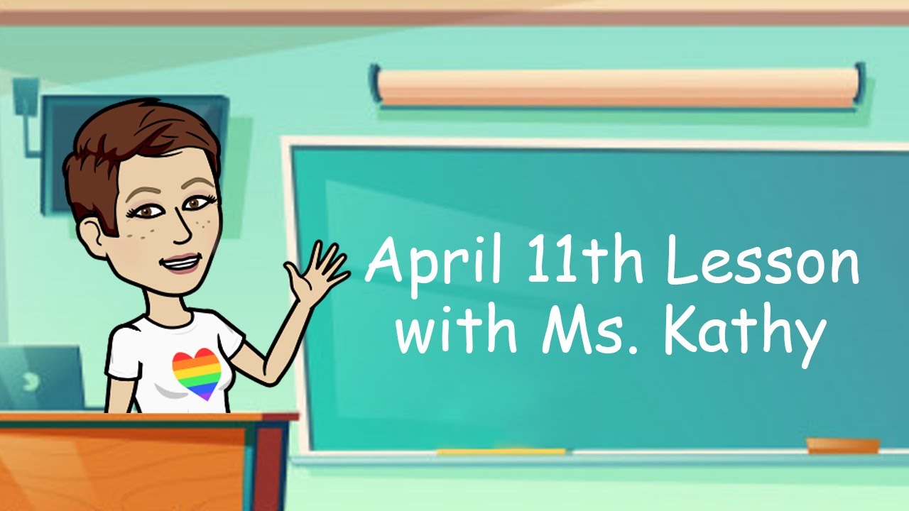 April 11th - 5th-7th grade class with Ms. Kathy - YouTube