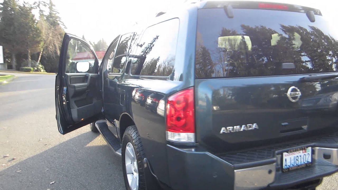 2005 Nissan Armada, Deep Water Blue - STOCK# 13570A - Walk around - YouTube