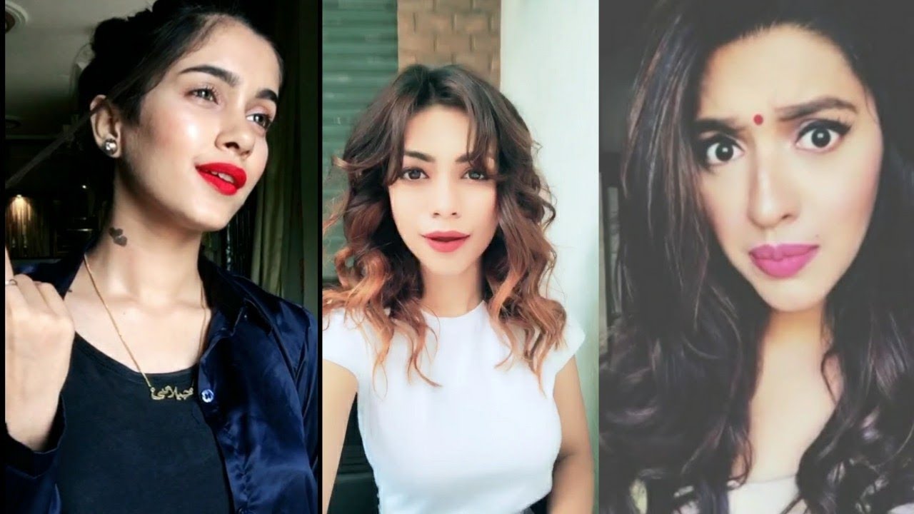 Musical.ly india girls songs bollwood Indian musically - YouTube