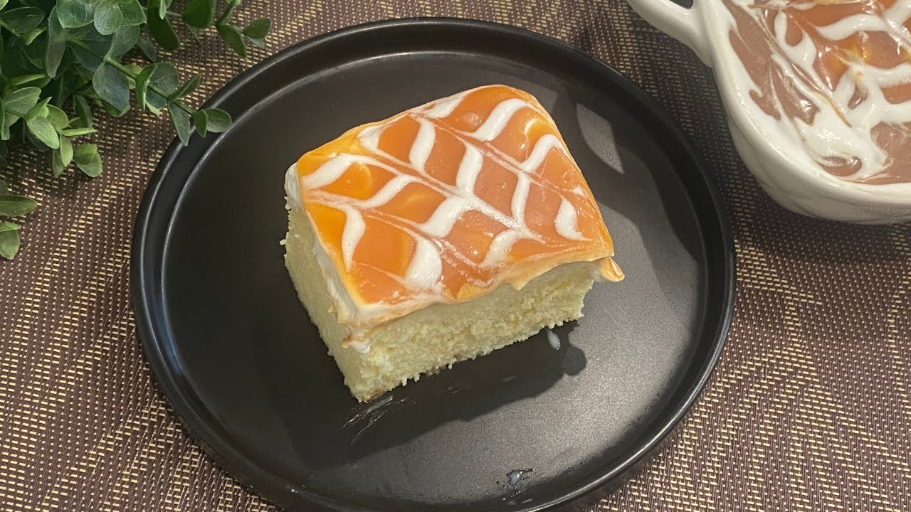 Turkish Three Milk Cake | Tres Leches Cake Recipe | Moist & Fluffy ...