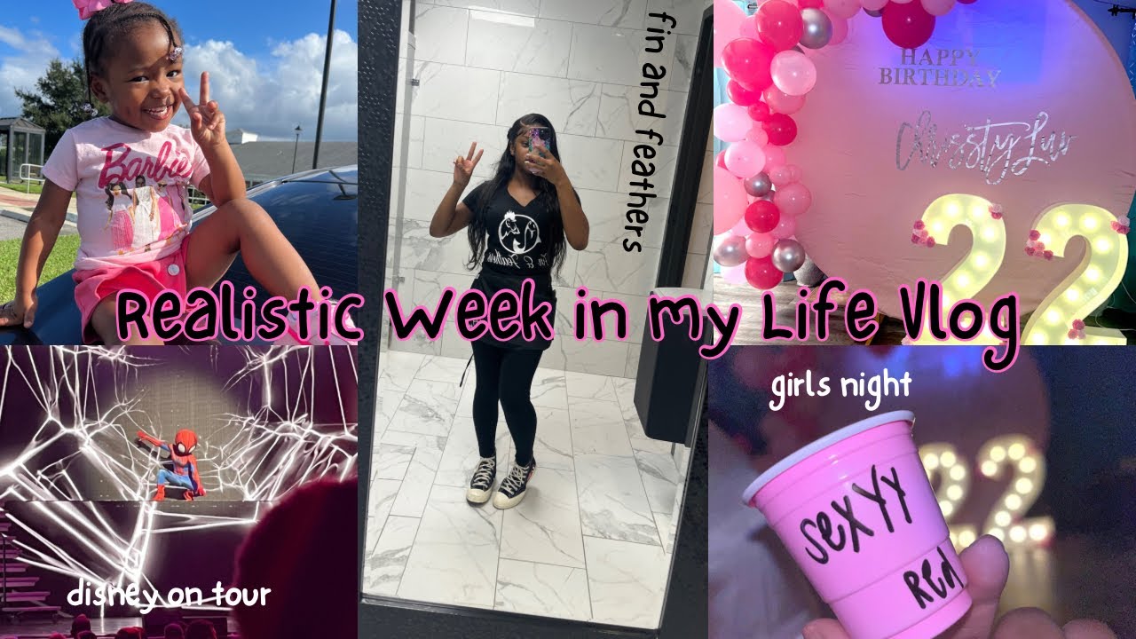 REAL WEEK IN MY LIFE VLOG| 💗COSMO SCHOOL, GIRLS NIGHT, SINGLE MOM ...