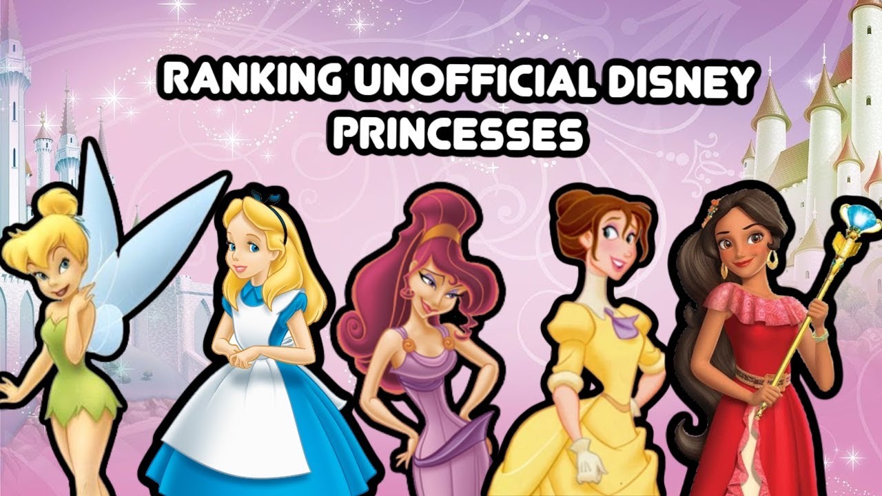 Ranking Unofficial Disney Princesses - YouTube