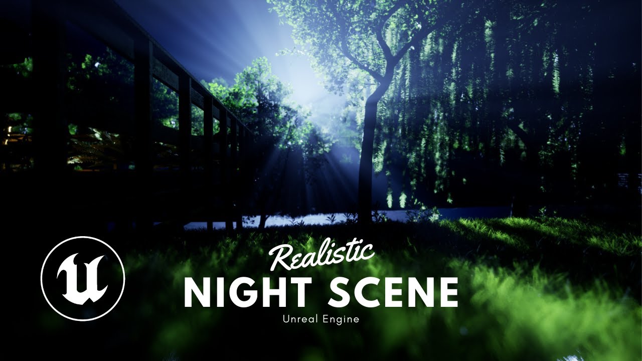 Unreal Engine night lighting | Unreal Engine 4 - YouTube