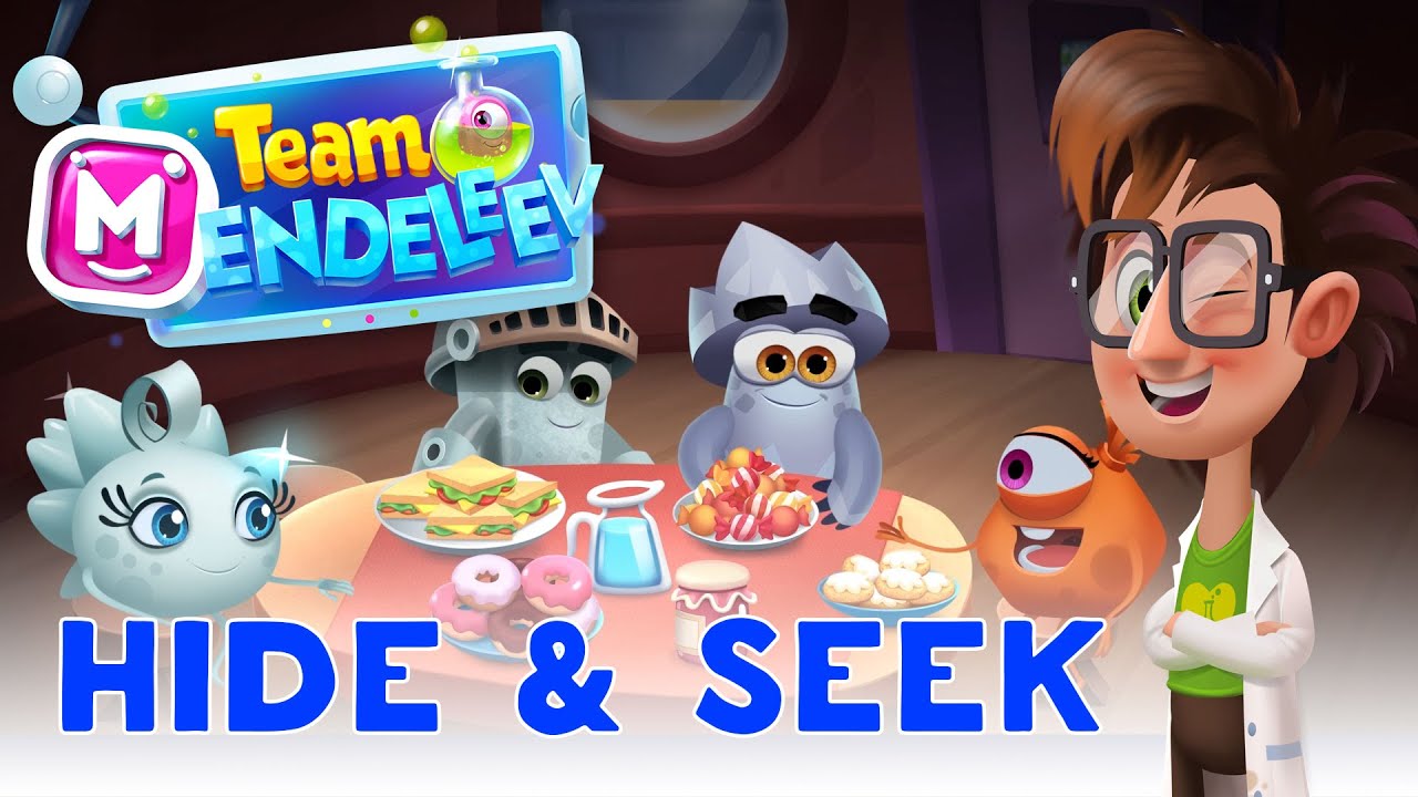 Team Mendeleev: Hide & Seek 🙈 Episode 3 | Educational cartoons For Kids ...