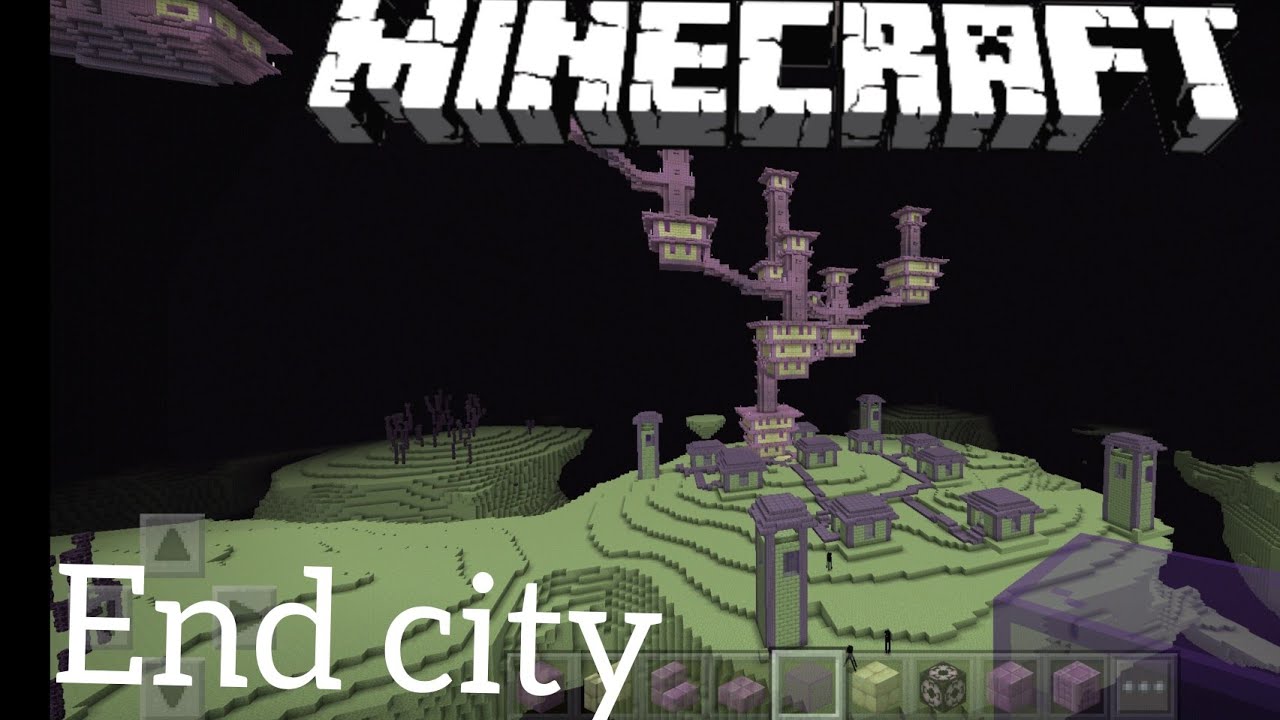 building a city in the end!! - YouTube