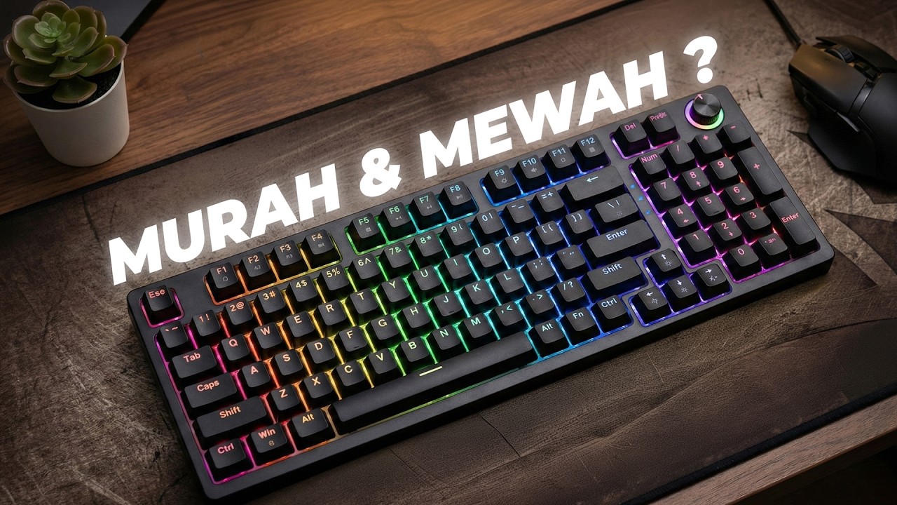 Keyboard 300rb-an Udah Punya Knob Volume?! Brand Mahal Ketar-Ketir! 🔥 ...