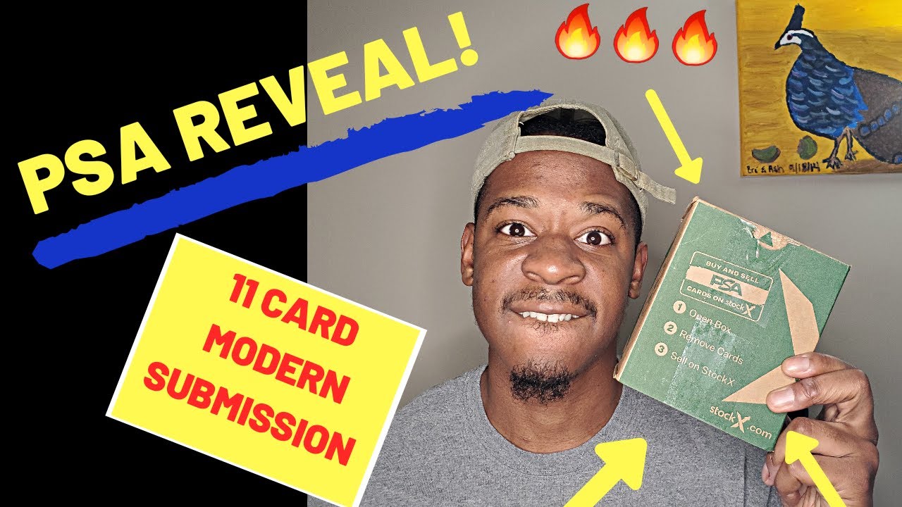 PSA REVEAL - 11 Card Modern Submission Results! - YouTube