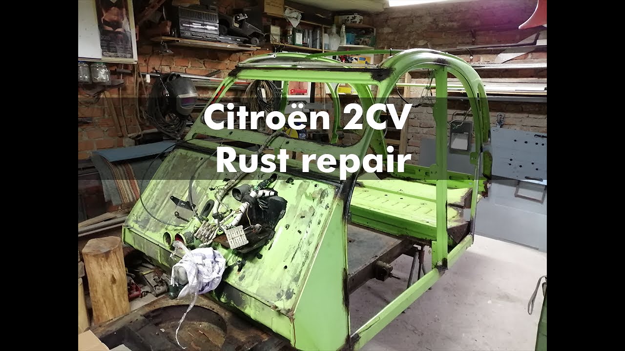 CITROËN 2CV Repair | SEVERELY RUSTED FRAME | Chassis And Frame Rust ...