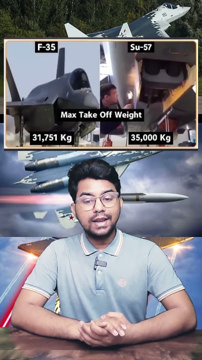 India-Russia Defence Deal में बड़ा धमाका | Su-57 – 5th Gen Stealth Fighter, USA F-22 & F-35 ...