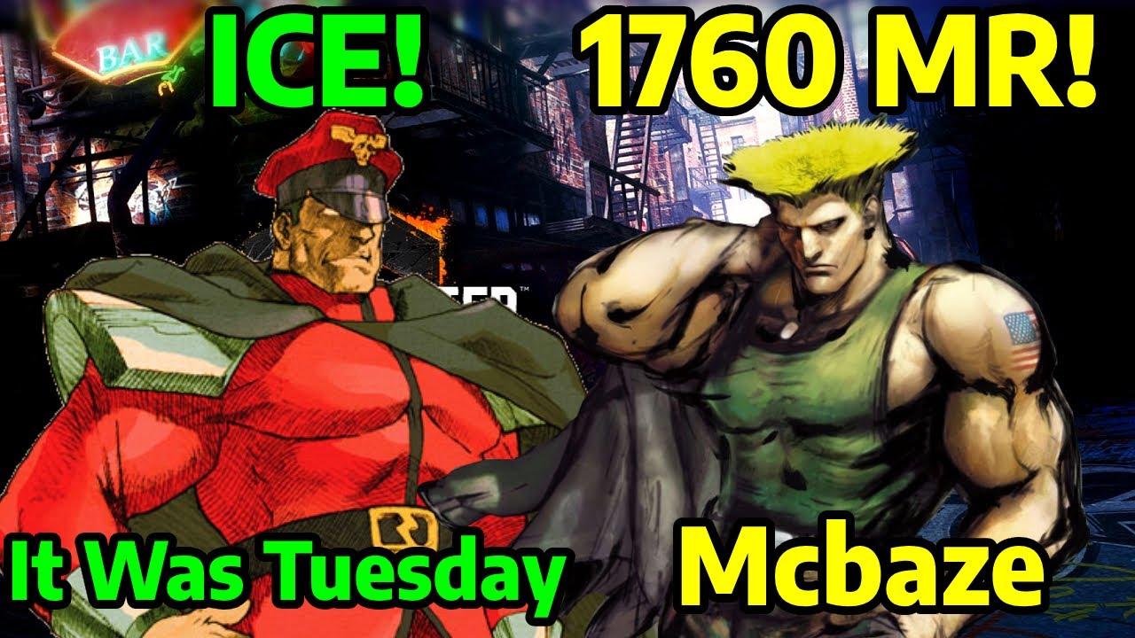 🔥 STREET FIGHTER 6 It Was Tuesday ICE (M.BISON ベガ) VS. Mcbaze (GUILE ...