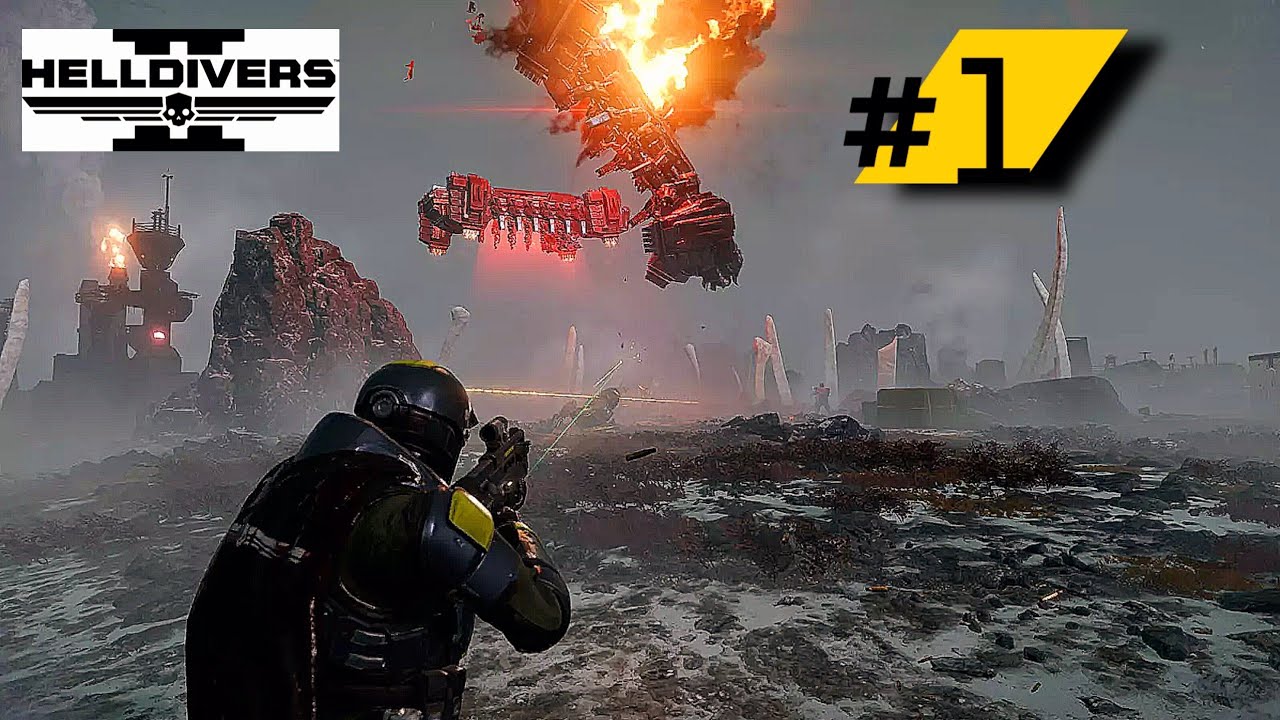 HELLDIVERS 2 Gameplay Walkthrough Part 1 FULL GAME - YouTube