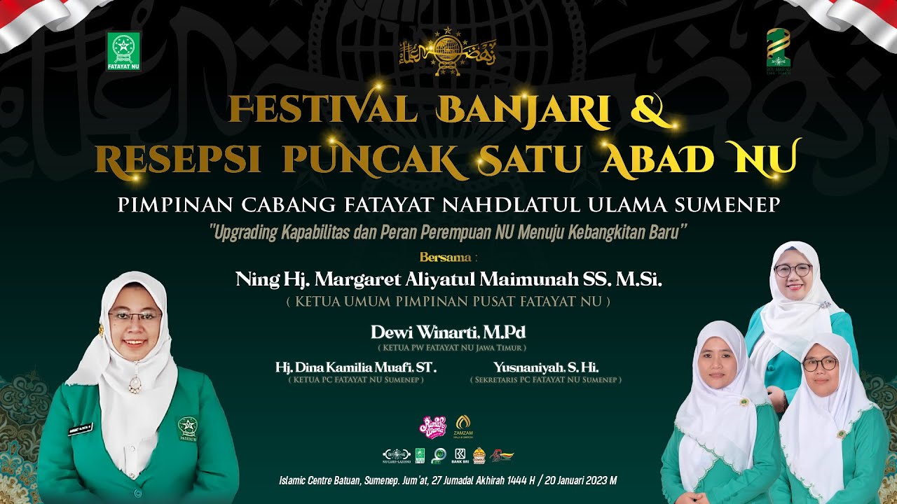 🔴 (LIVE) FESTIVAL BANJARI FATAYAT NU - PC FATAYAT NU SUMENEP - YouTube