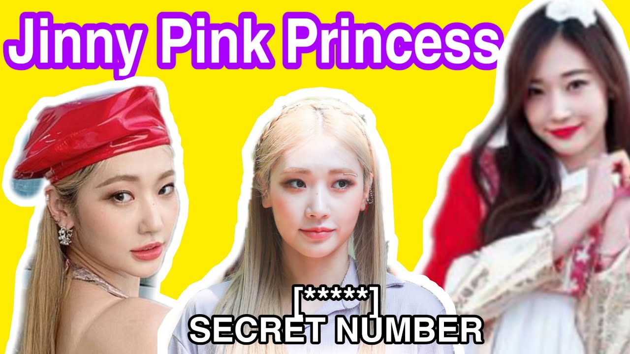Jinny Pink Princess, Secret Number Main Rapper - YouTube