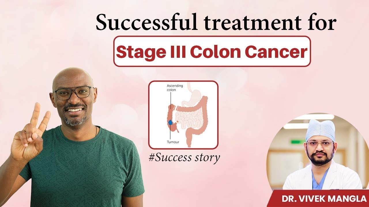 Successful laparoscopic surgery and treatment for stage III colon ...