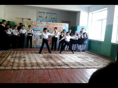 Horadiz şəhər 1 Nli  tam orta məktəbinin ana dili bayramından rəqslər
