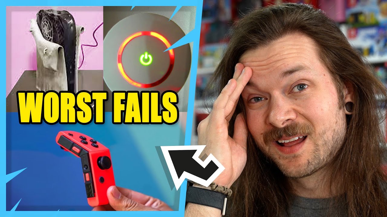 The 10 WORST Gaming Console FAILS and DEFECTS - YouTube