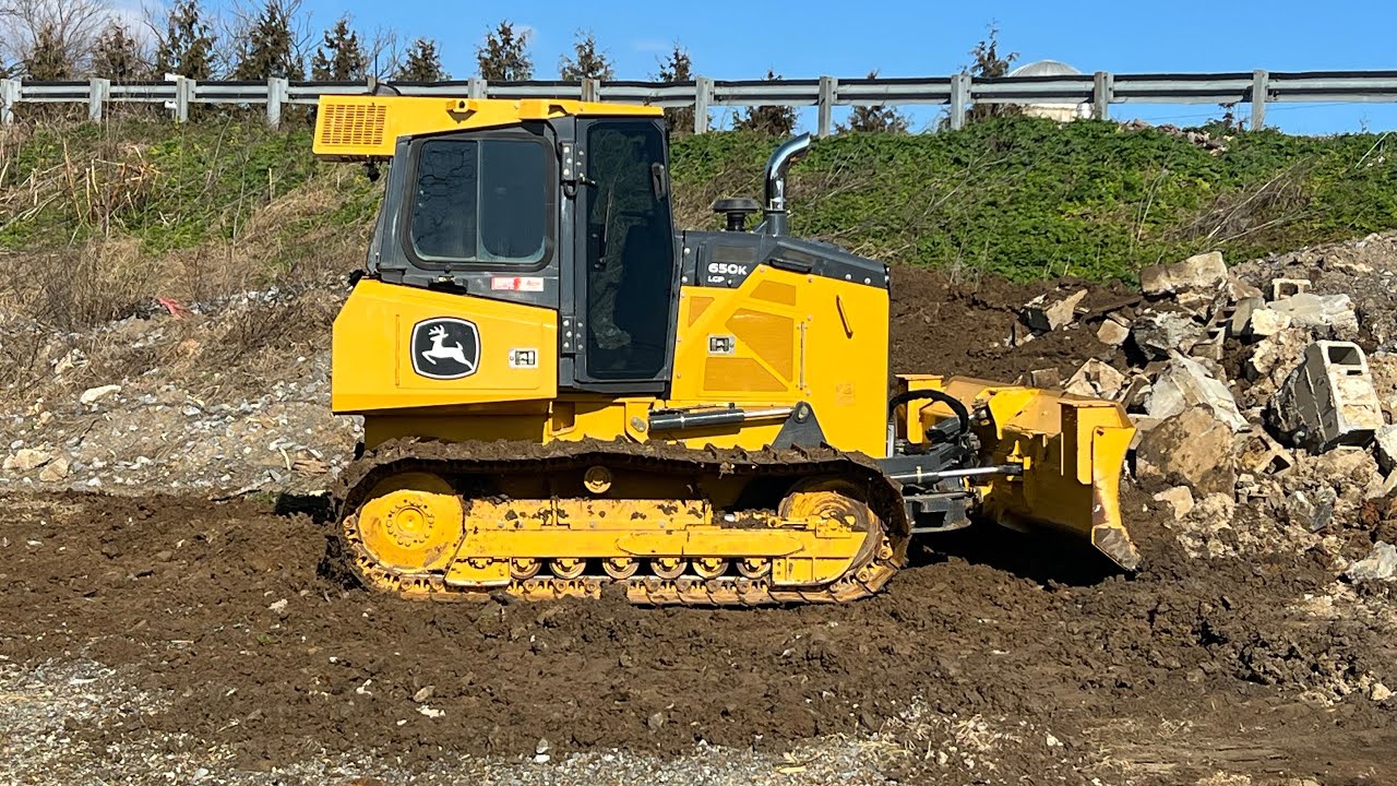 2021 John Deere 650k LGP Dozer For Sale - YouTube