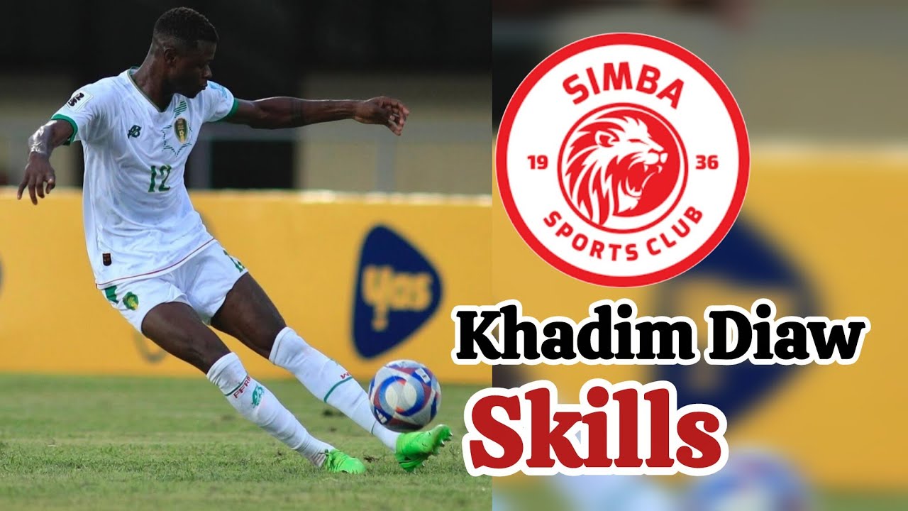 Khadim Diaw skills beki mpya Simba mbadala wa Zimbwe - YouTube