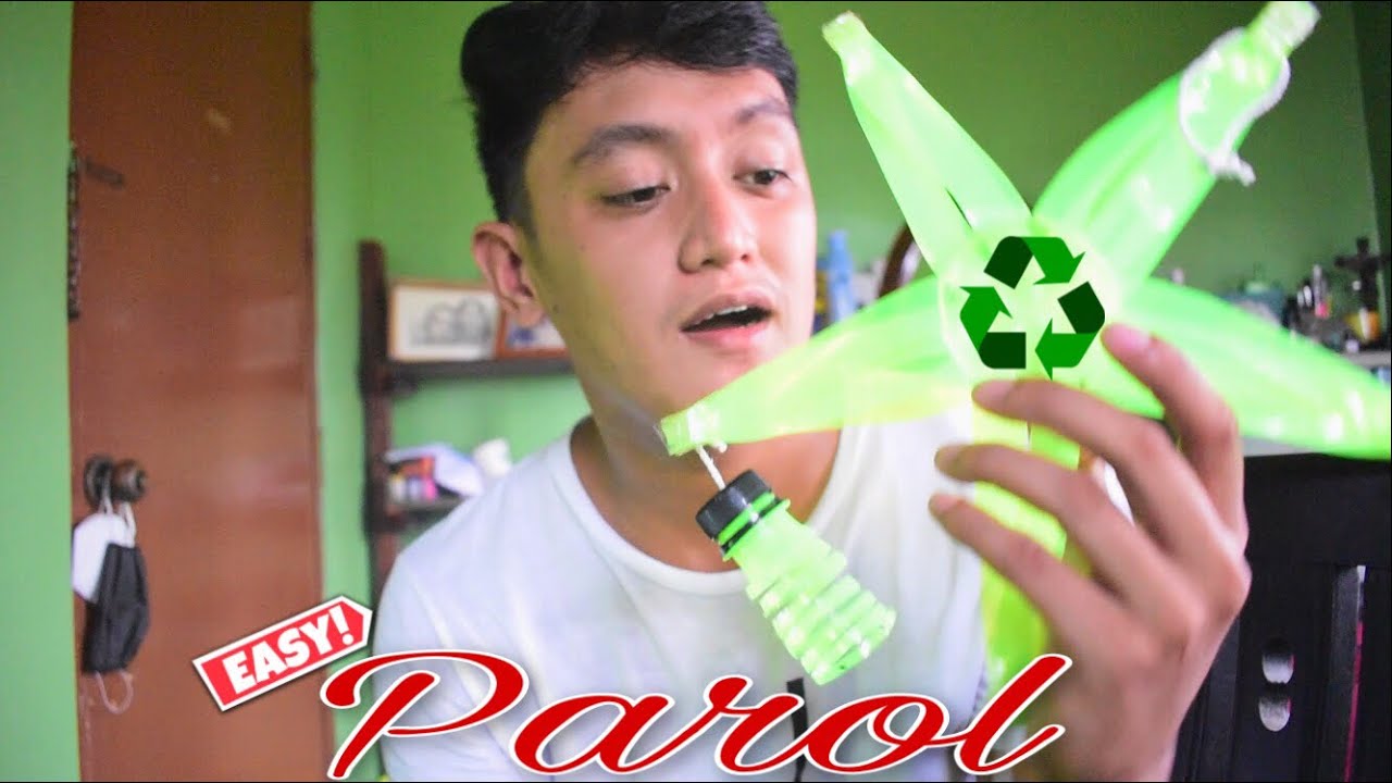 Parol na gawa sa bote ng Mountain dew. Christmas Lantern - YouTube