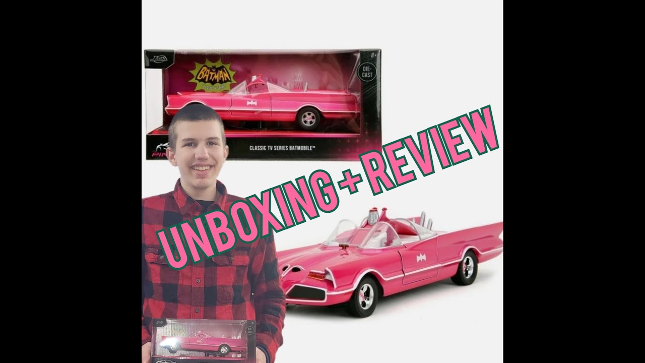 Batman 66 die cast batmobile pink slips jada car classic tv series ...