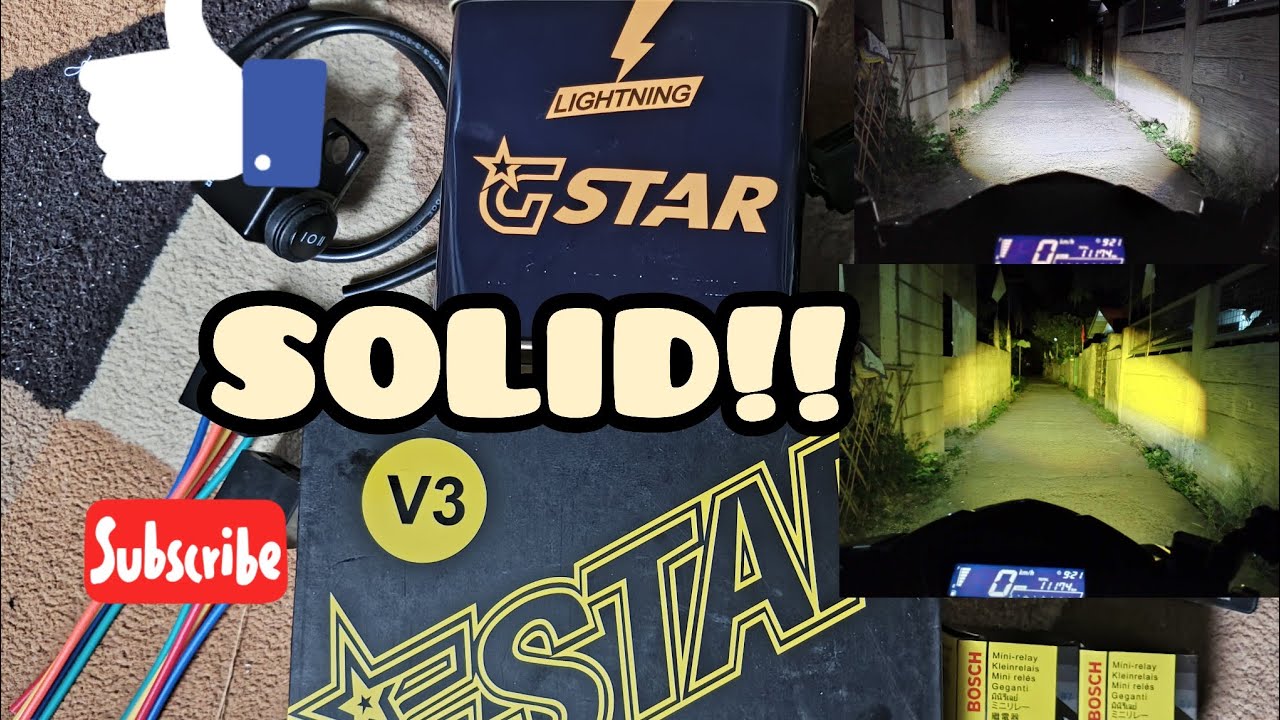 GStar MDL V3 | G Star Horn | Honda Click 123i V3 #minidrivinglight ...