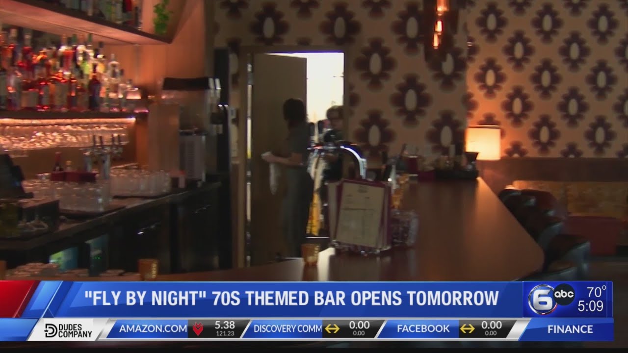 'Fly by night' 70s themed bar opens Thursday in Knoxville - YouTube