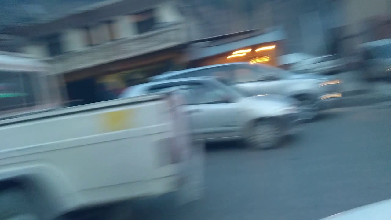 Poor traffic Management in Manali - YouTube