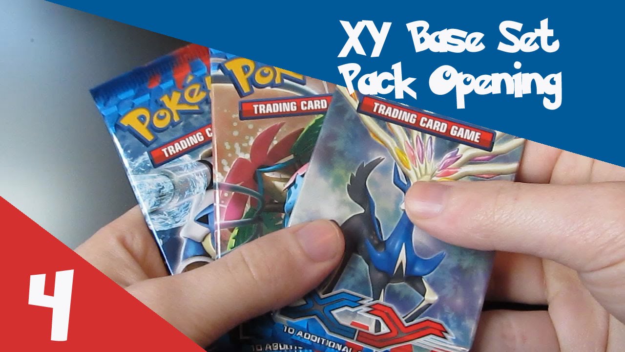 Pokemon TCG Pack Opening - XY Base Set 4 - YouTube