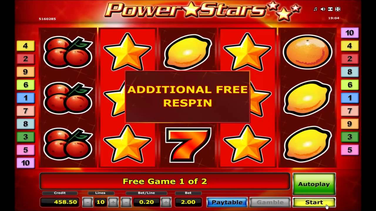 Giocare alla Slot Vlt Power Stars - Bookofraonline.it - YouTube