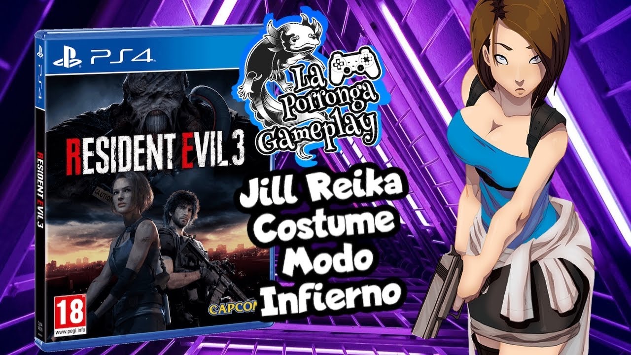 La porronga #13 gameplay resident evil 3 remake jill reika costume modo ...