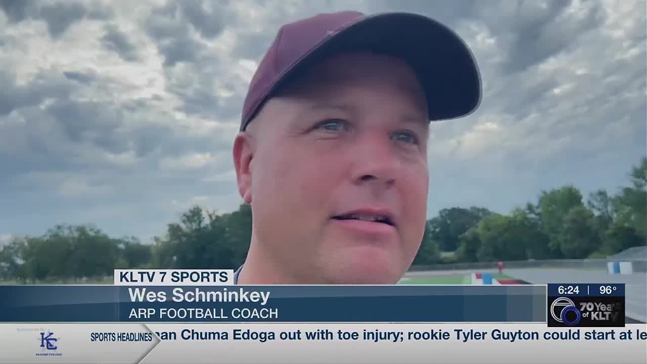 Arp football head coach optimistic for a strong season - YouTube