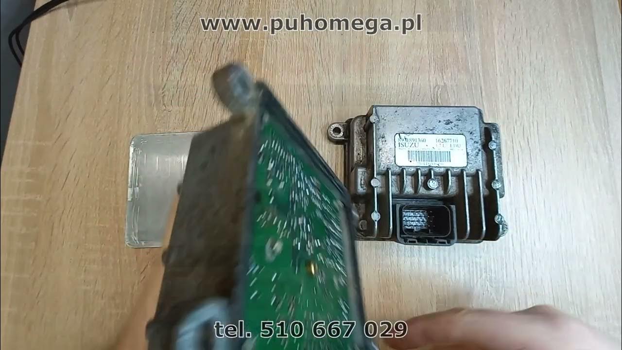 Naprawa sterownika opel 1.7L isuzu, demontaż, błąd p0251, przyczyny uszkodzenia. - YouTube